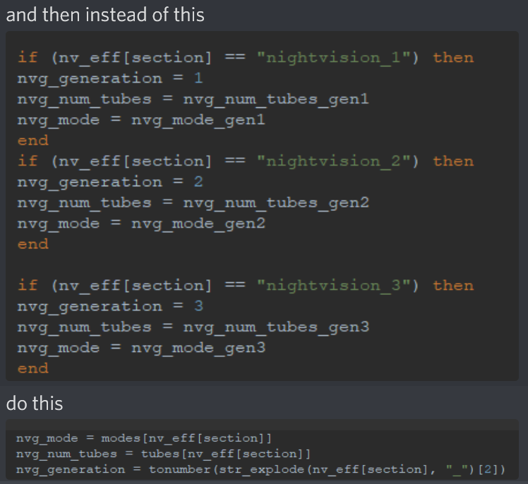 Feature: Refactor LUA to be more useful · Issue #29 · TheRealBeef/Beefs-Shader-Based-NVGs · GitHub