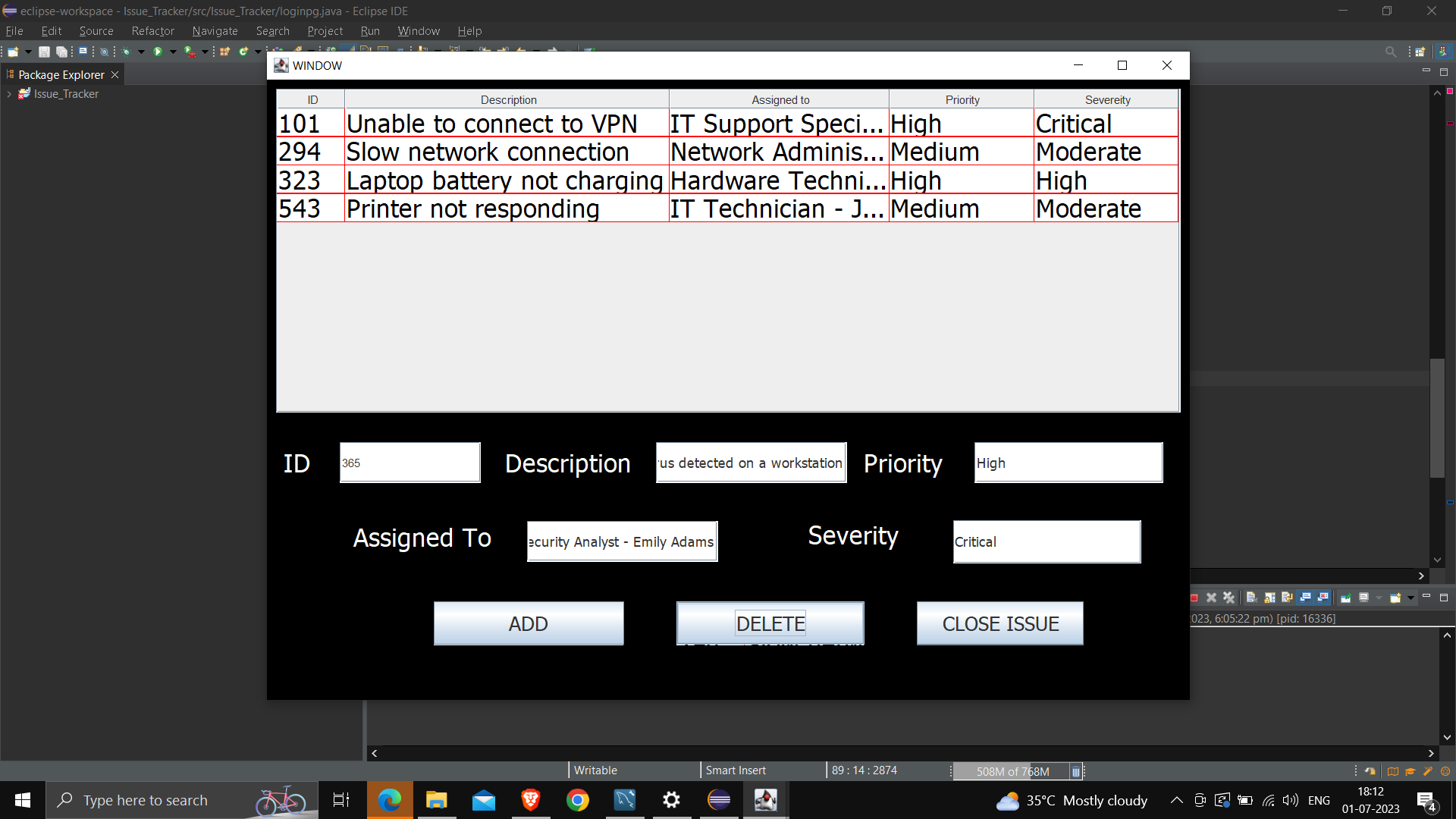 GitHub - harini-s-26/Issue-Tracker