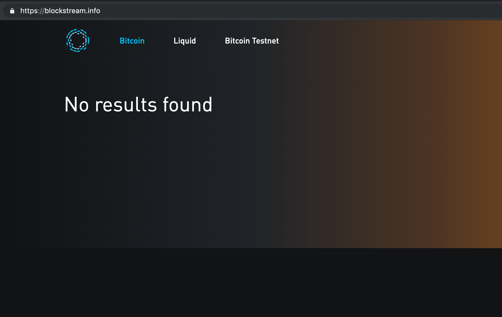Empty search results page is empty · Issue #63 · Blockstream/esplora · GitHub
