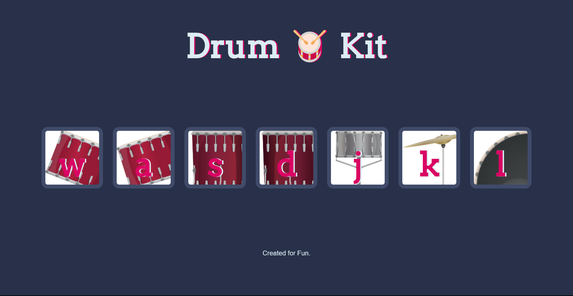 Github Exager Drumkit Making A Simple Web Page Which Plays Sounds