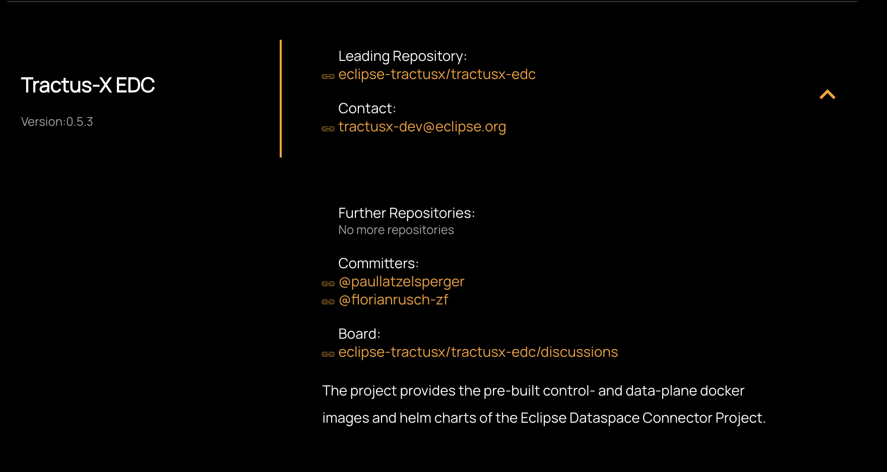Provide "open meeting" information on community page · eclipse-tractusx eclipse-tractusx.github ...