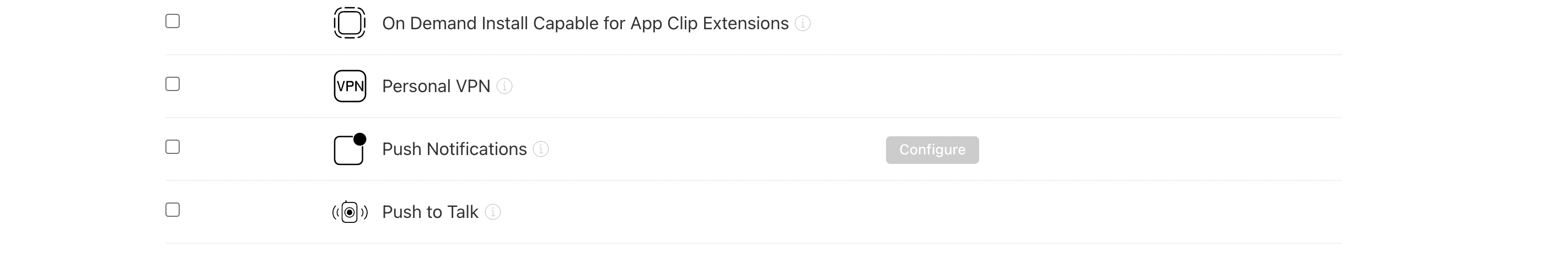 Default game-center is turned on and push_notification is off. · Issue #21057 · fastlane ...