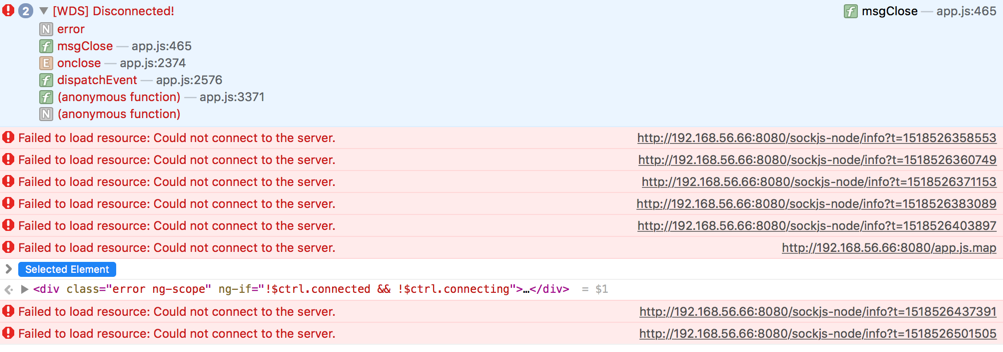 Webpack Dev Server does not allow for host browser access · Issue #77 ...