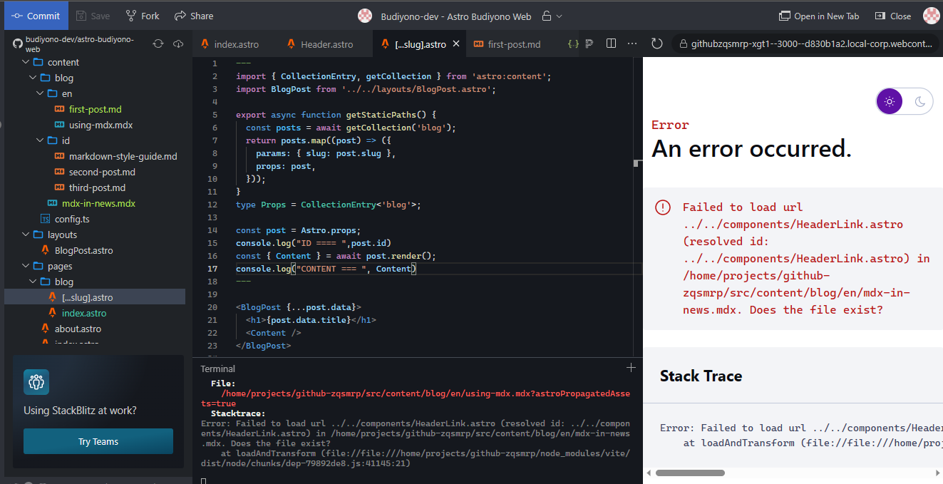 mdx not detected when file on sub directory · Issue #6963 · withastro/astro · GitHub