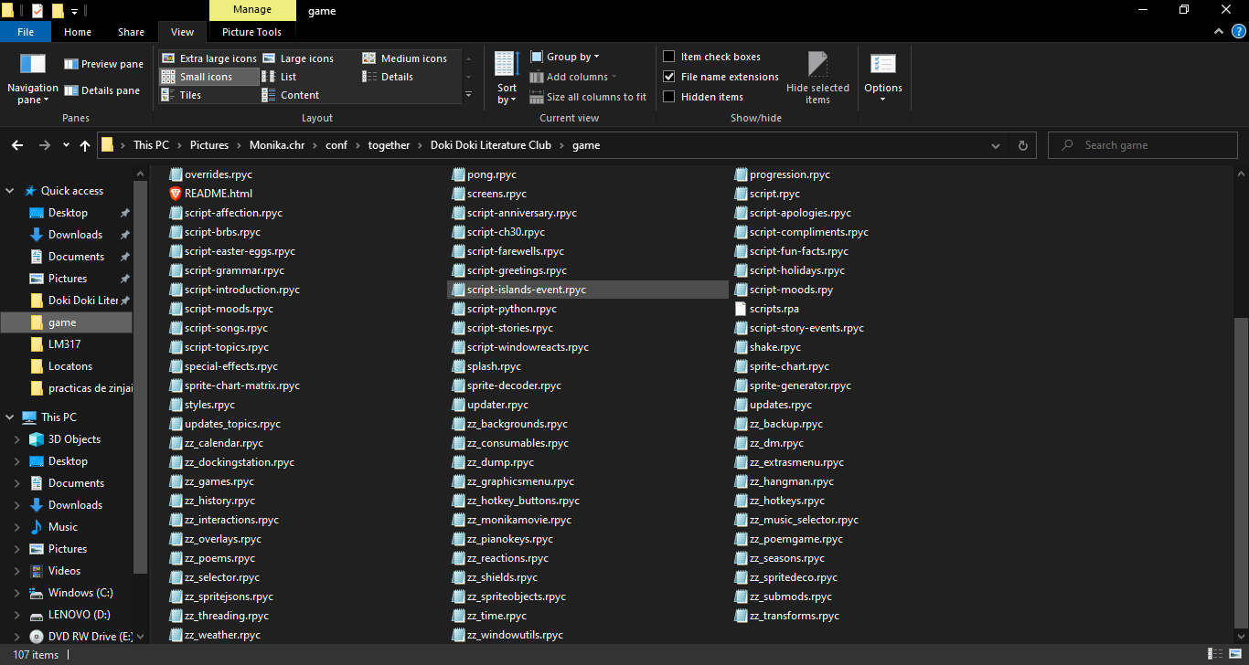 Attributeerror · Issue 7247 · Monika After Storymonikamoddev · Github 