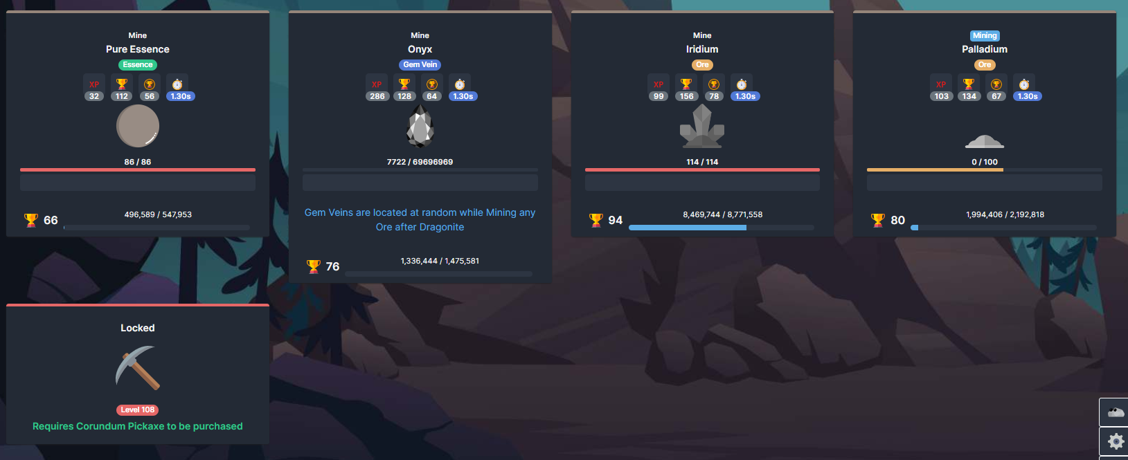 [Bug]: Can't mine Augite ores · Issue #3096 · MelvorIdle/melvoridle.github.io · GitHub