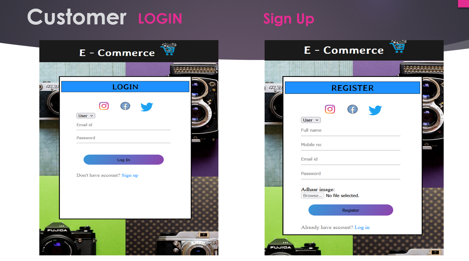 GitHub - Sunny232002/CameraRentalWebApplication