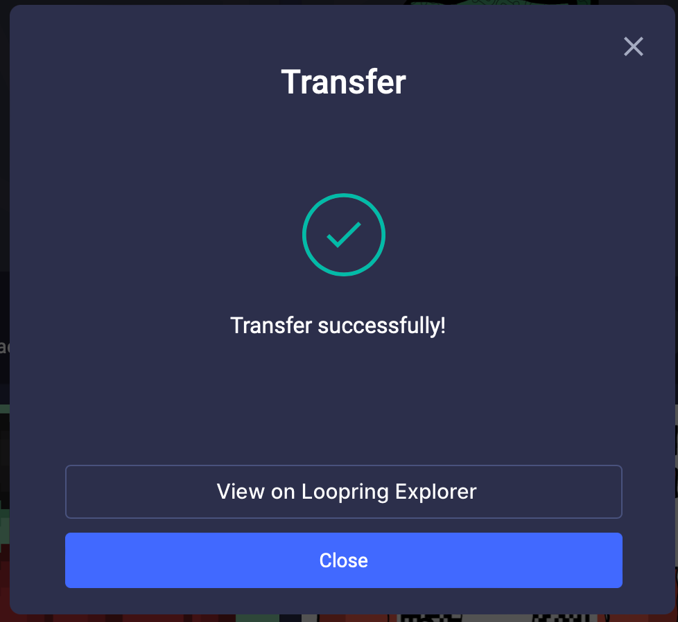Tx Successful Explorer Button · Issue #450 · Loopring/loopring-web-v2 · GitHub