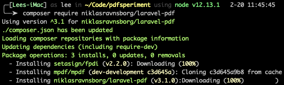 Using the development branch of mpdf · Issue #153 · niklasravnsborg/laravel-pdf · GitHub