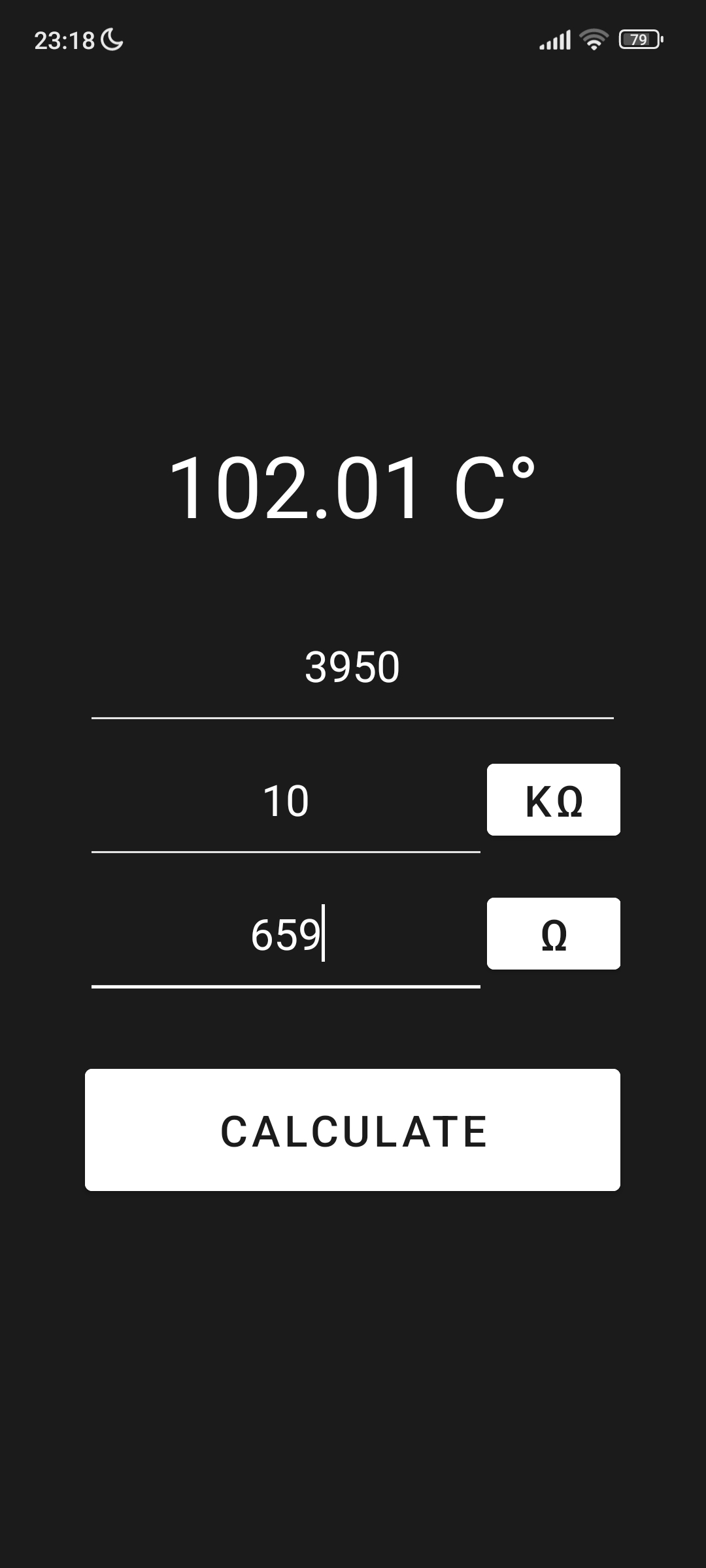 Github Escalt4 Thermistor Temp Calc Application For Calculating The Temperature Of A