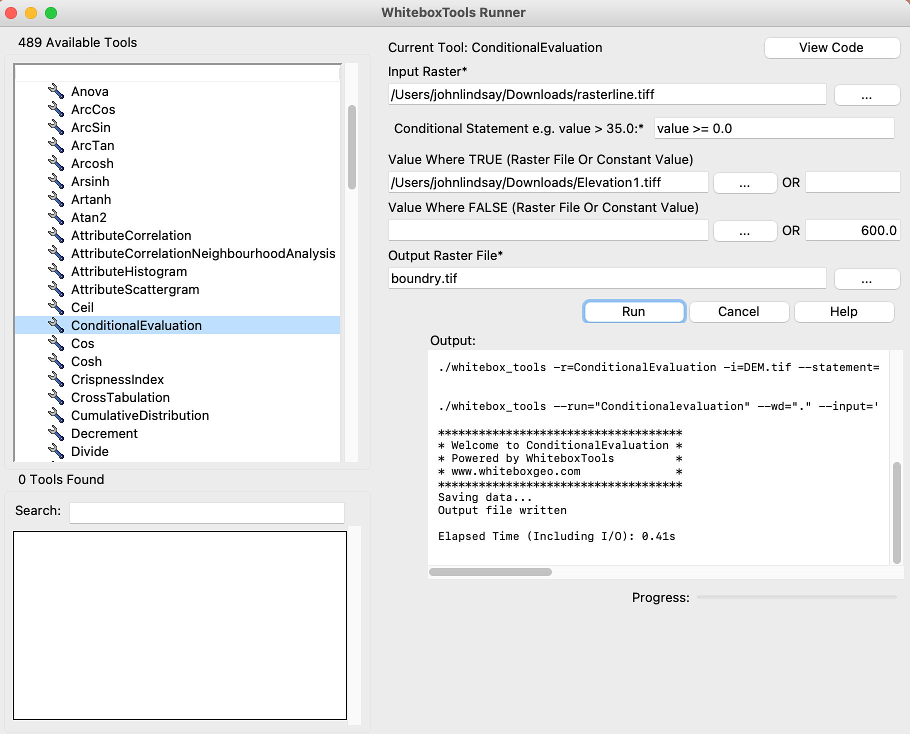 wbt.conditional_evaluation() function return 0,but no result export · Issue #197 · jblindsay ...