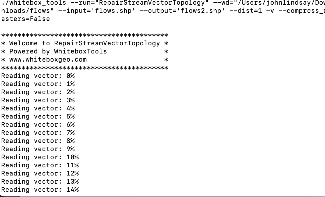 Repair Stream Vector Topology - 'No such file or directory' error · Issue #367 · jblindsay ...