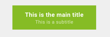 Enhancement: Buttons with Subtitle/HTML content · Issue #591 · soflyy ...