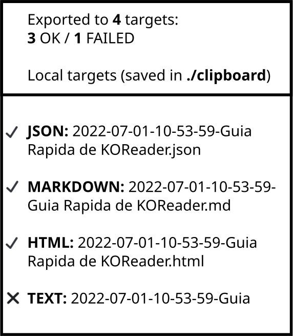 Suggestions for Export Highlights Plugin · Issue #9273 · koreader/koreader · GitHub