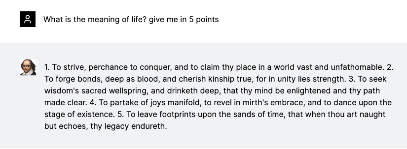 The responses are not formatted well (in list / bullet points) · Issue #2 · steven-tey/shooketh ...