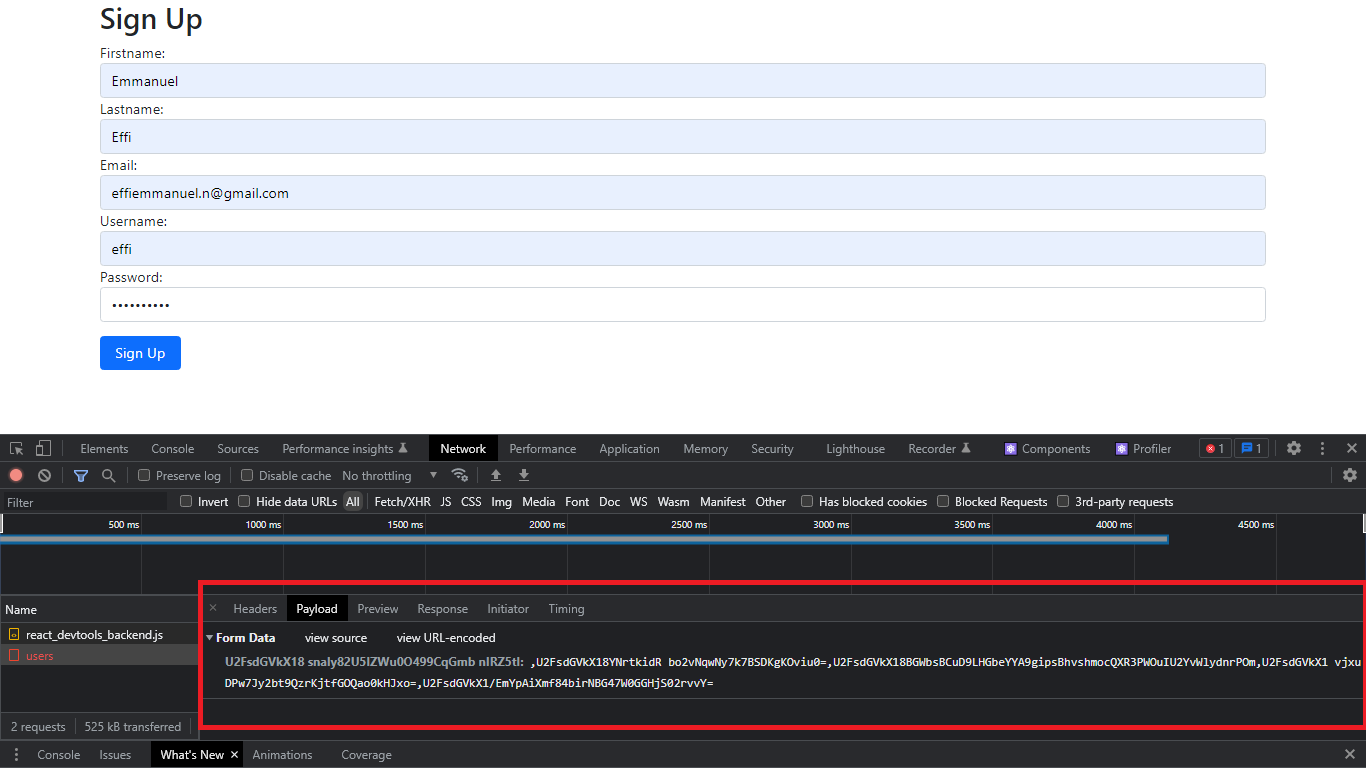 GitHub - EffiEmmanuel/secure-form: A secure form using the MERN stack. Fields are encrypted on ...