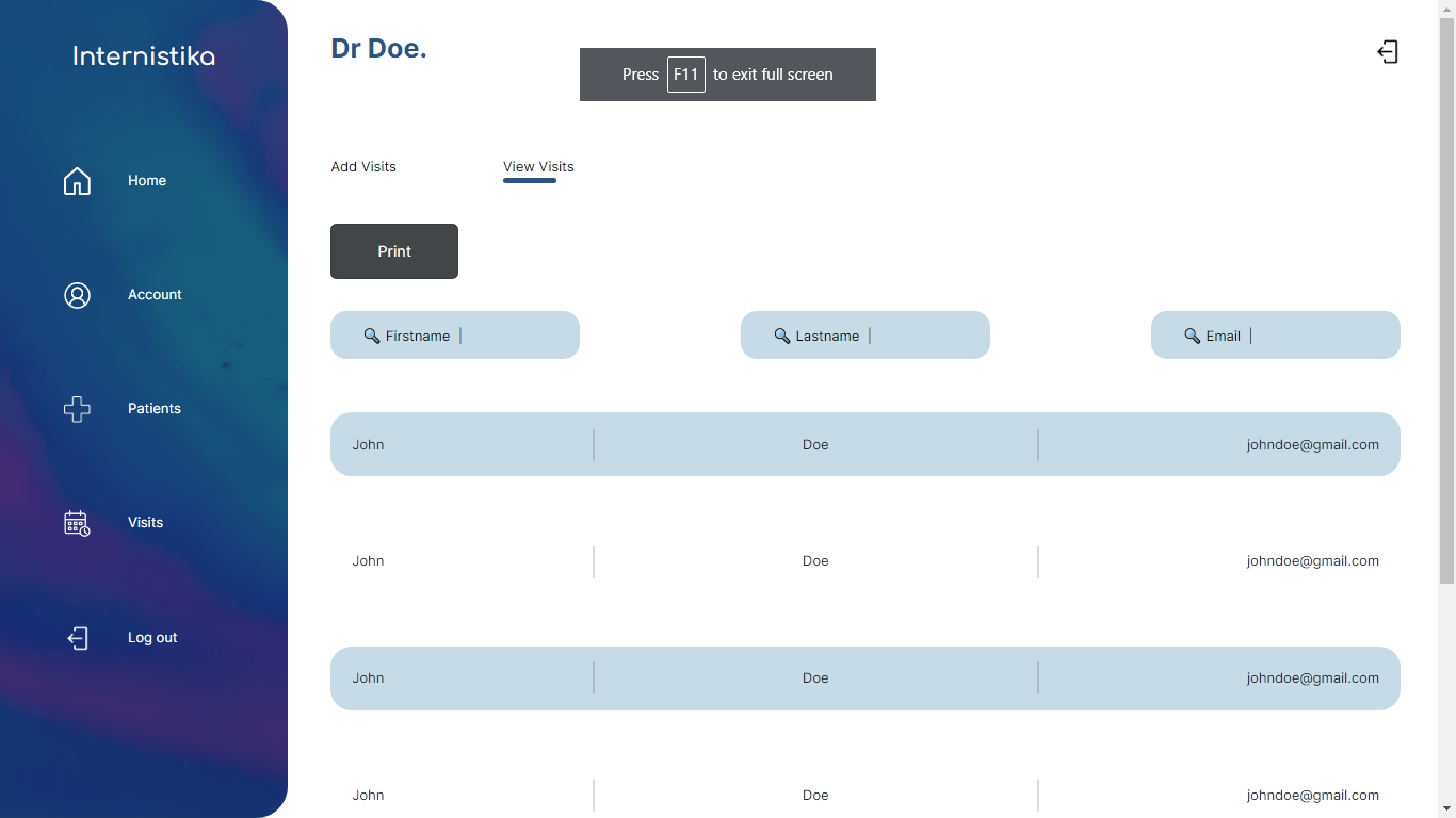 GitHub - EffiEmmanuel/hms-software: Minimalistic and Modern hospital ...
