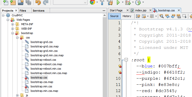 does bootstarp 4 supports in netbeans ide? · Issue #25454 · twbs/bootstrap · GitHub