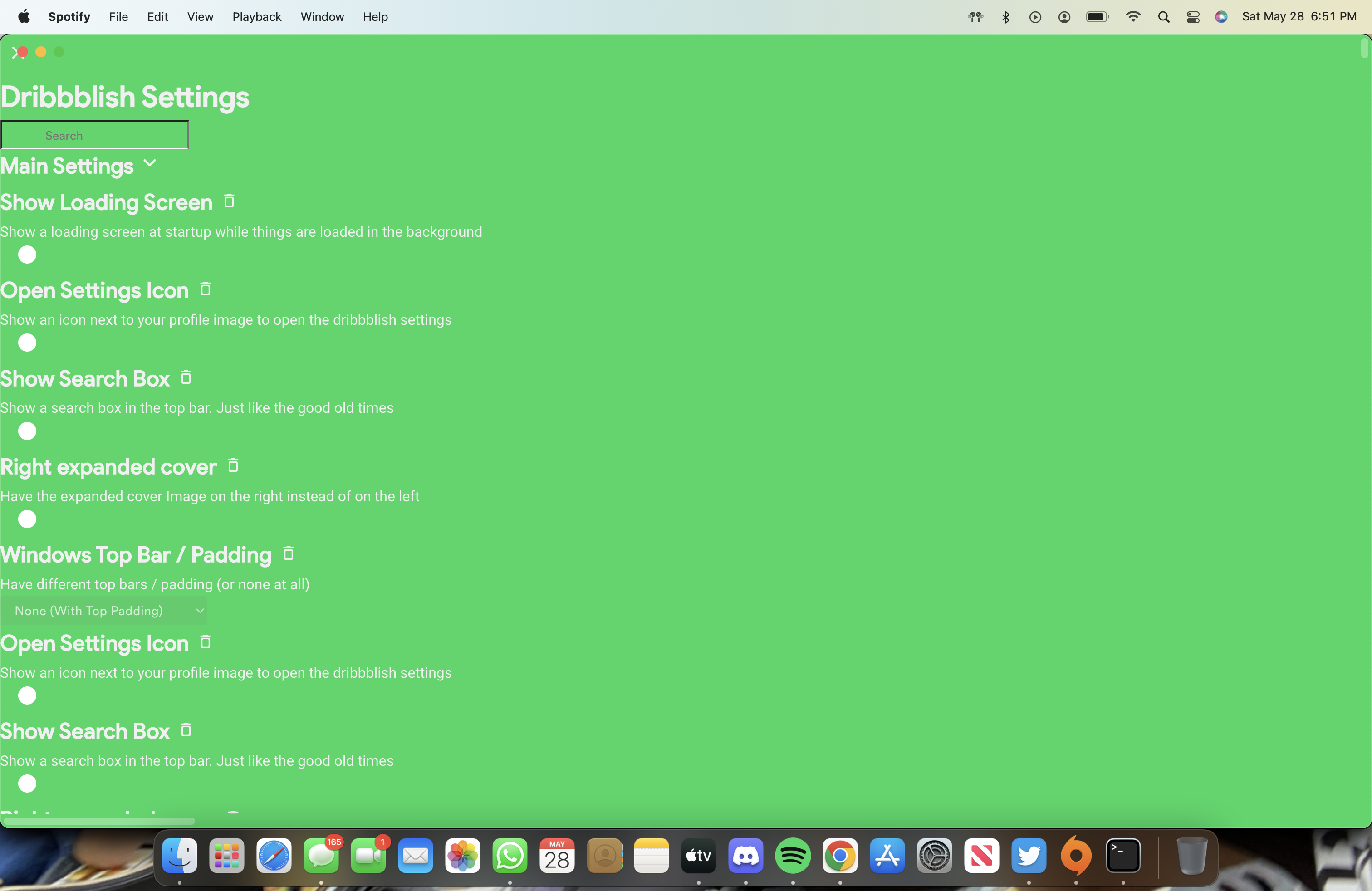 [Dribbblish] Theme is completely broken · Issue #774 · spicetify/spicetify-themes · GitHub