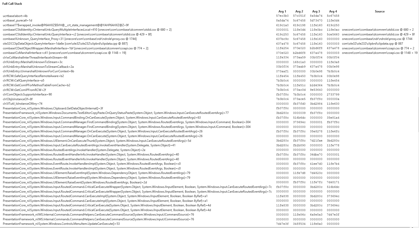 Unhandled exception at 0x7728EDBB (ucrtbase.dll) in Fork.exe: Fatal program exit requested ...
