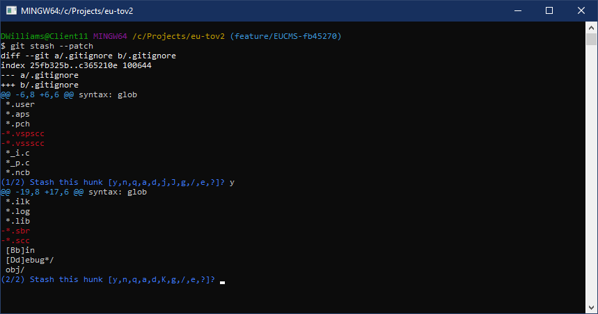 Feature request: Ability to stash only staged files/hunks · Issue #598 · fork-dev/TrackerWin ...