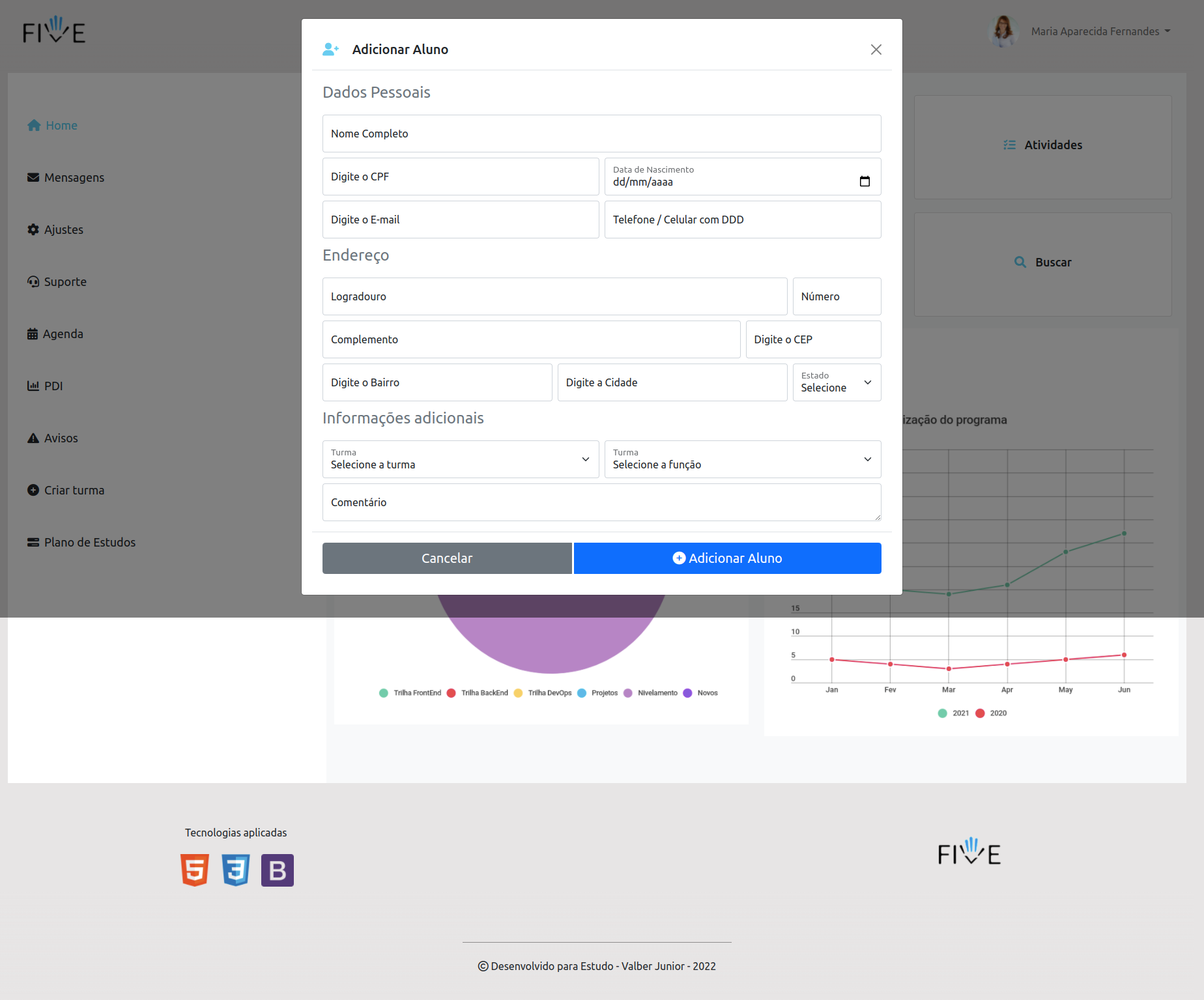 GitHub - ValberJunior/DashboardHTMLCSS: Exercício utilizando apenas HTML e CSS