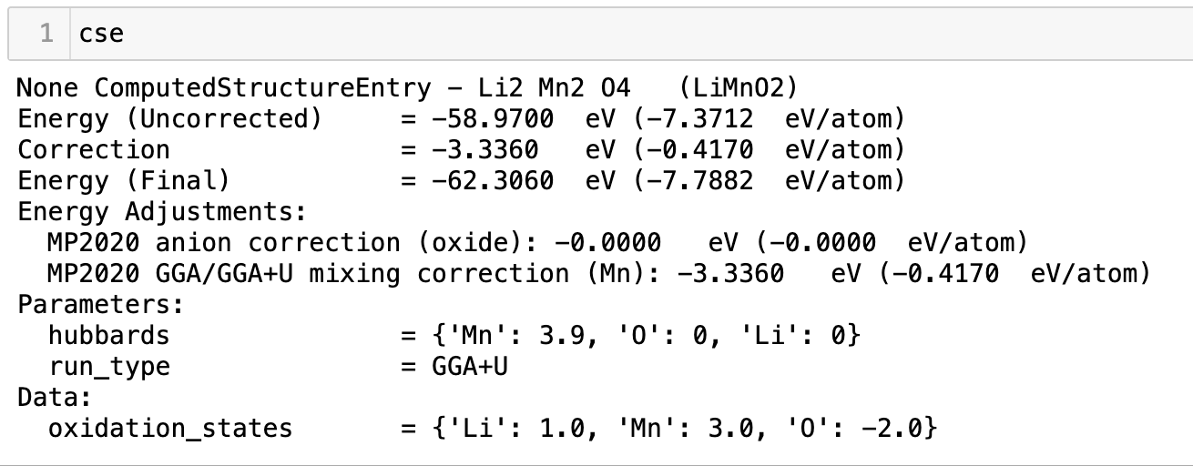 MP2020Compatibility not applying correct anion correction · Issue #3425 ...