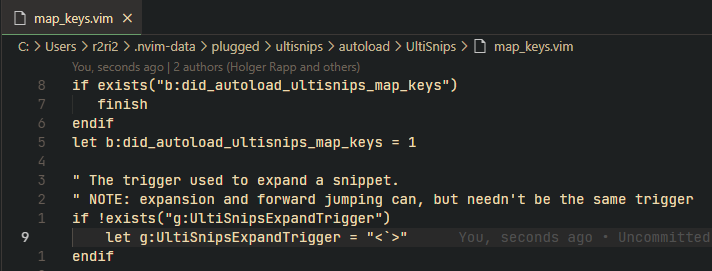 Tab override completion in coc.nvim · Issue #1385 · SirVer/ultisnips ...