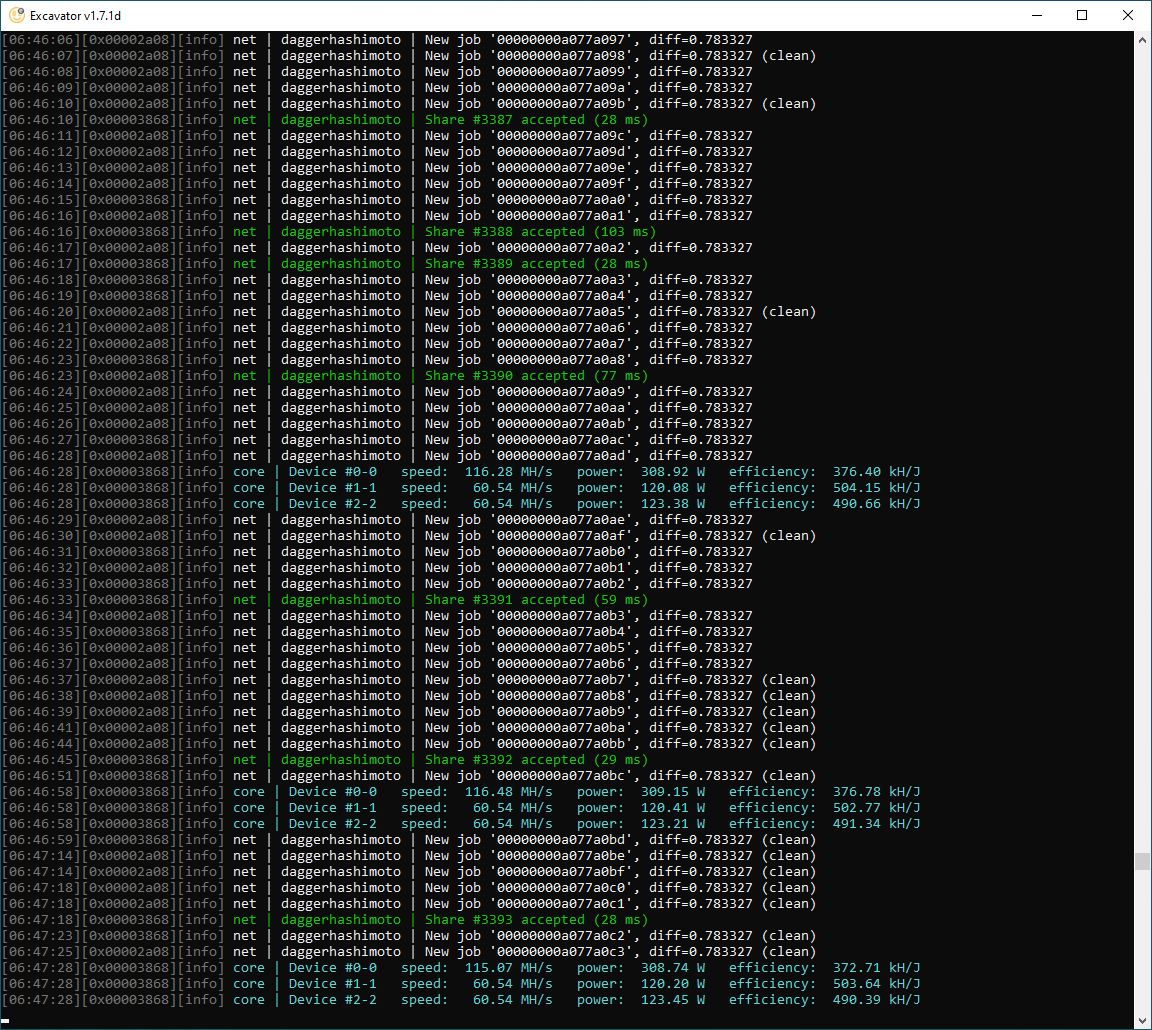 Excavator crashes after error message "unable to obtain power consumption" eventual BSOD[BUG ...