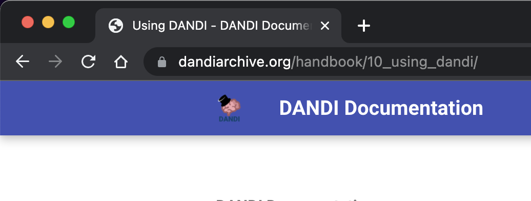 favicon not showing up · Issue #80 · dandi/handbook · GitHub
