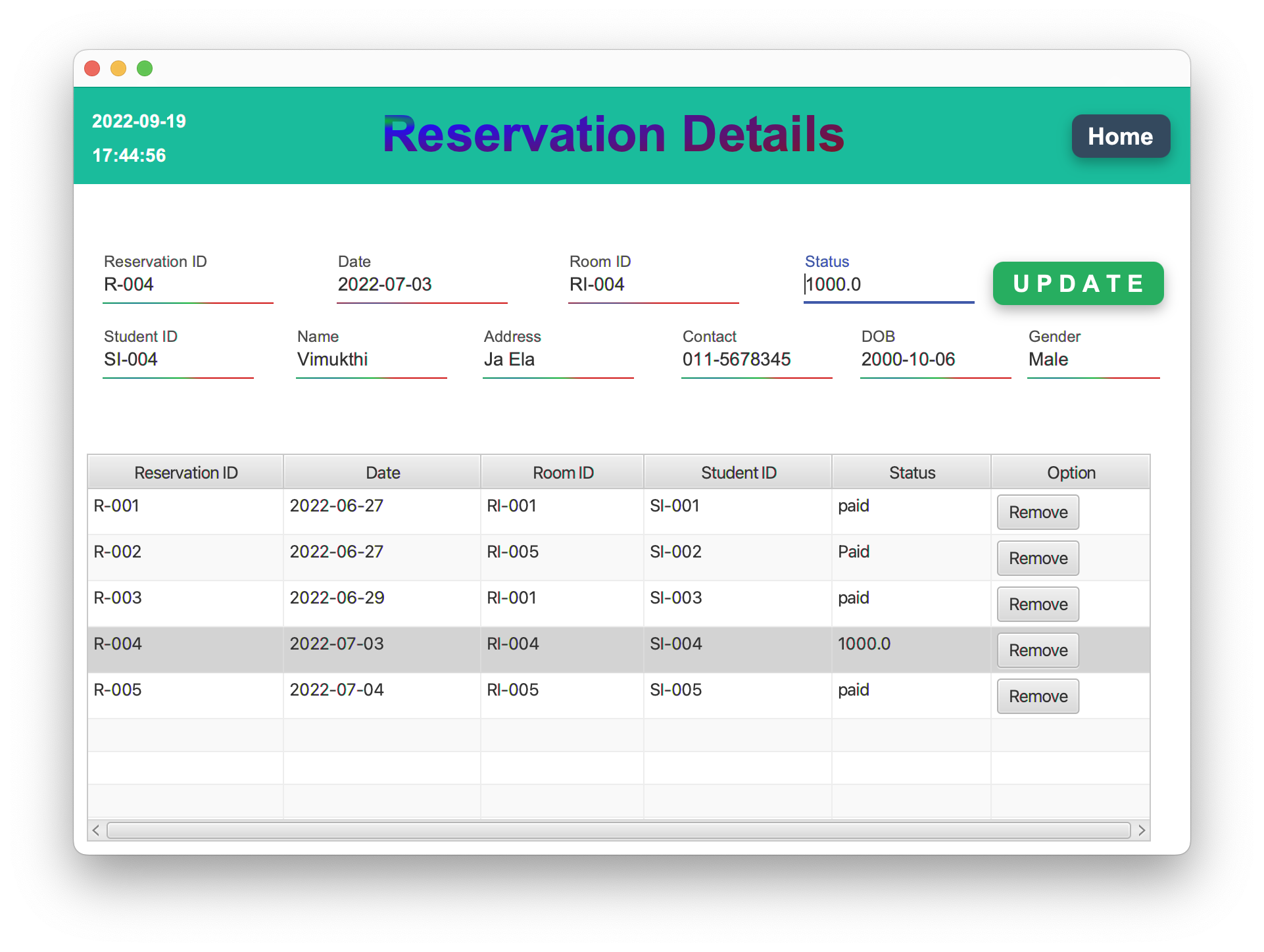 GitHub - kasunweerasinghe/Hostel-Management-System: ORM Final CW