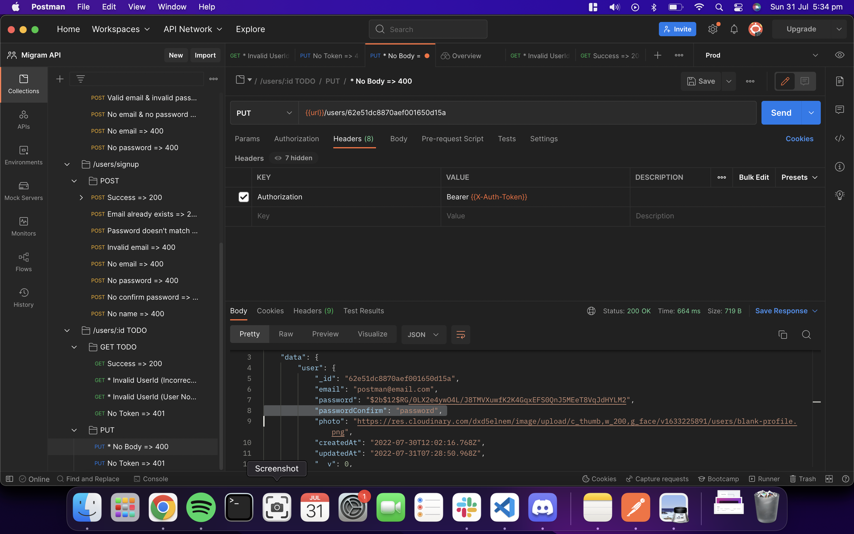 Bug(BE) - PasswordConfirm Saved to User Documents · Issue #39 · codesydney/migram-frontend · GitHub