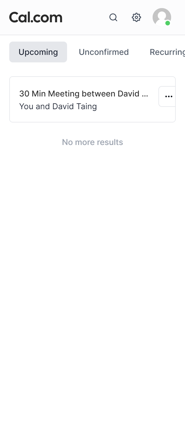 /bookings - Going off screen · Issue #4445 · calcom/cal.com · GitHub