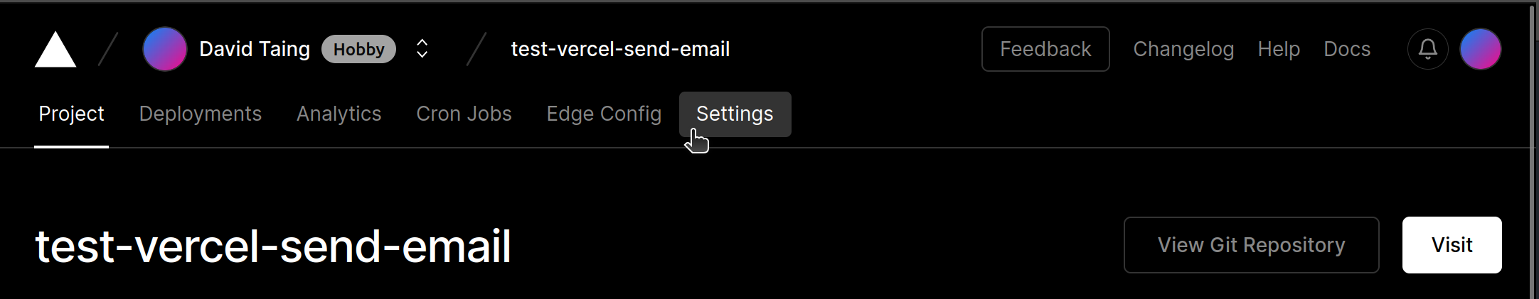 Github Davidtaing Vercel Send Email Programmatically Send Emails Using The Sendgrid Api And
