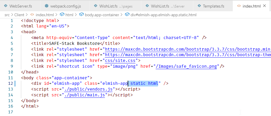 SSR issue? · Issue #399 · SAFE-Stack/SAFE-BookStore · GitHub
