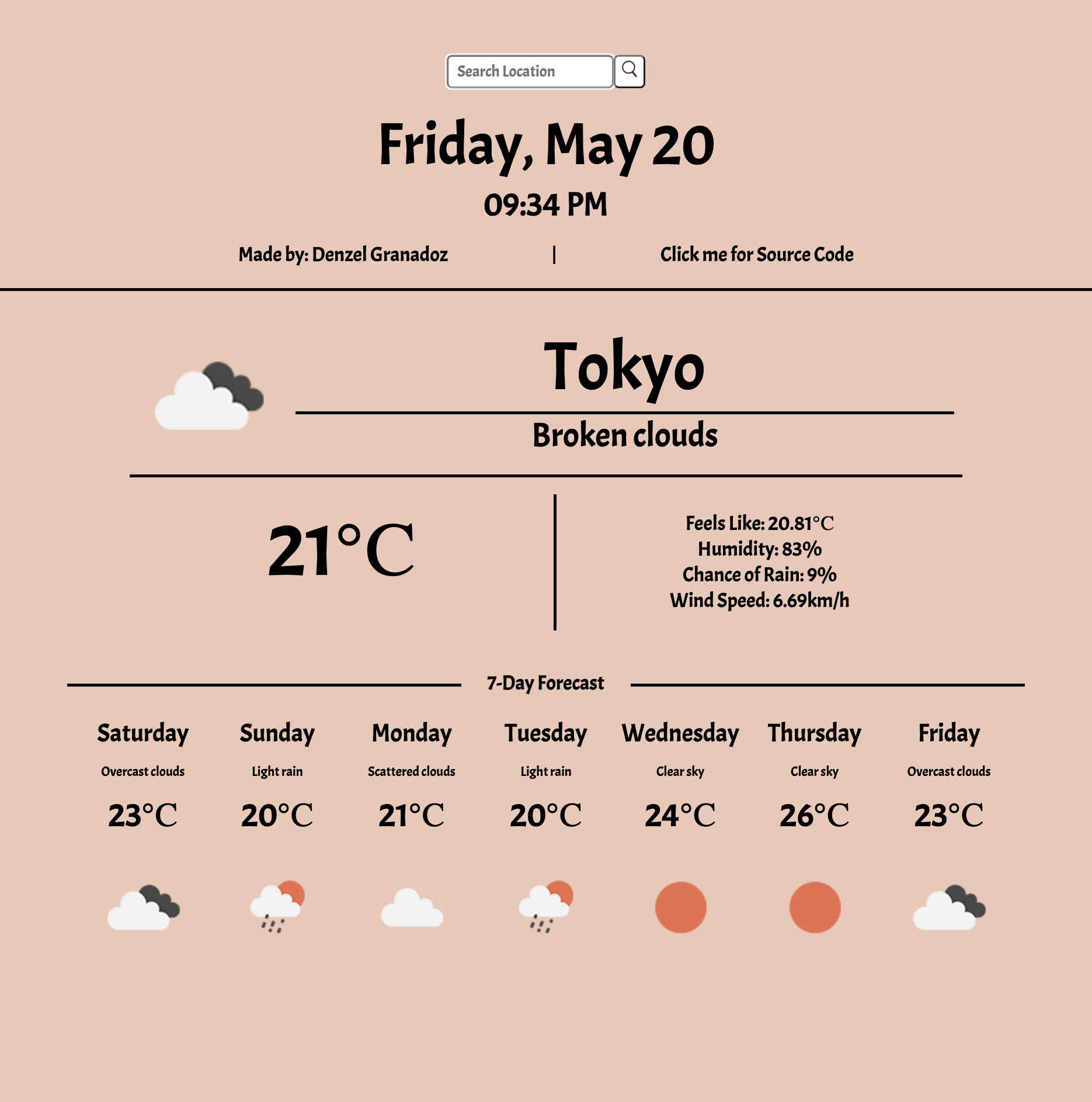 GitHub - DenzelGranadoz/weather-app