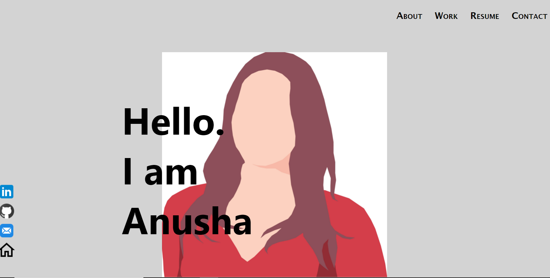 GitHub - anushaselvan/Portfolio: A simple web application that showcases the portfolio to the ...