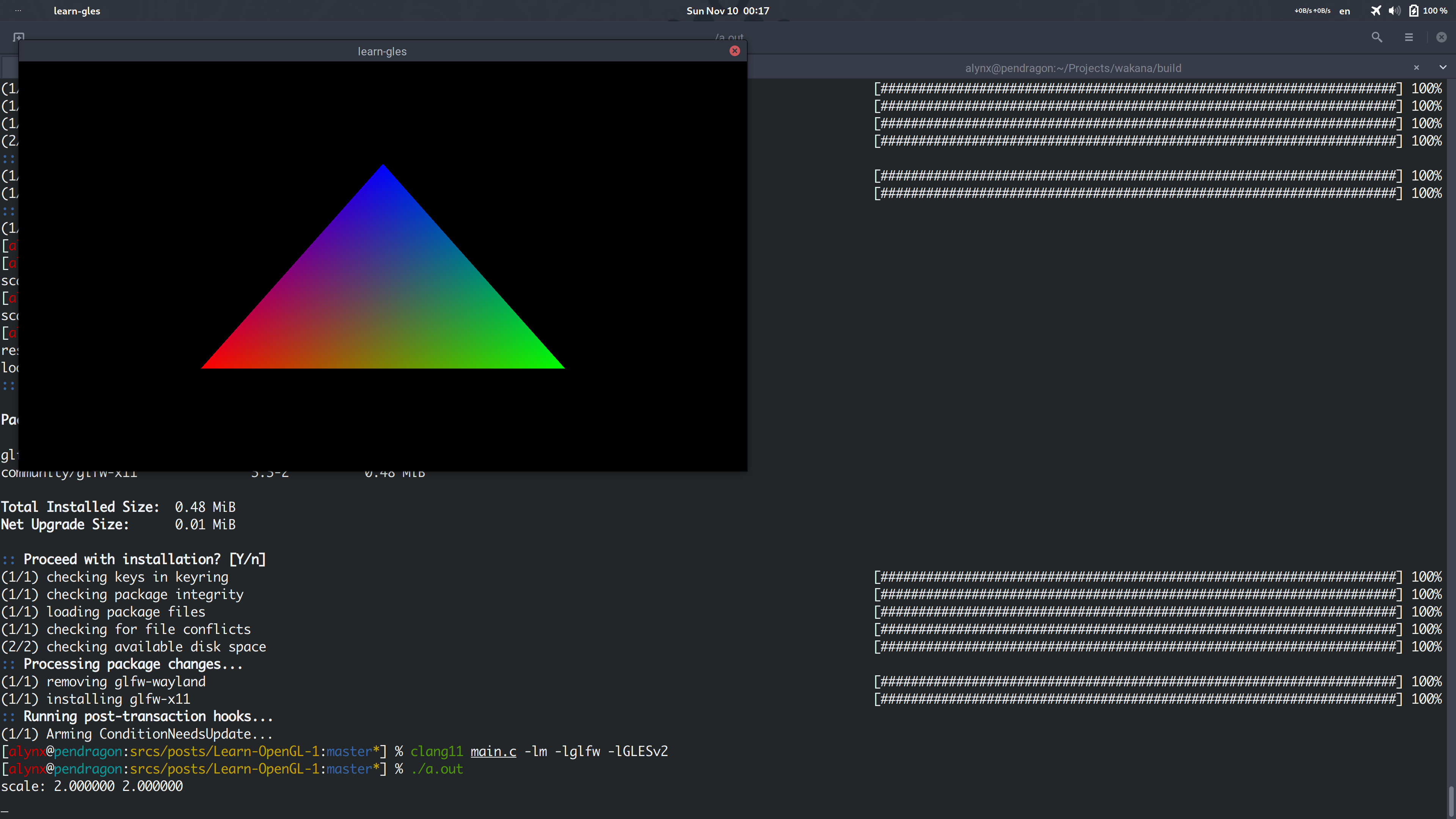 Wrong frame buffer size under GNOME/Wayland in a high resolution screen · Issue #1168 · glfw ...