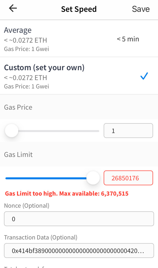 Optimistic Ethereum not working · Issue #2979 · AlphaWallet/alpha-wallet-ios · GitHub