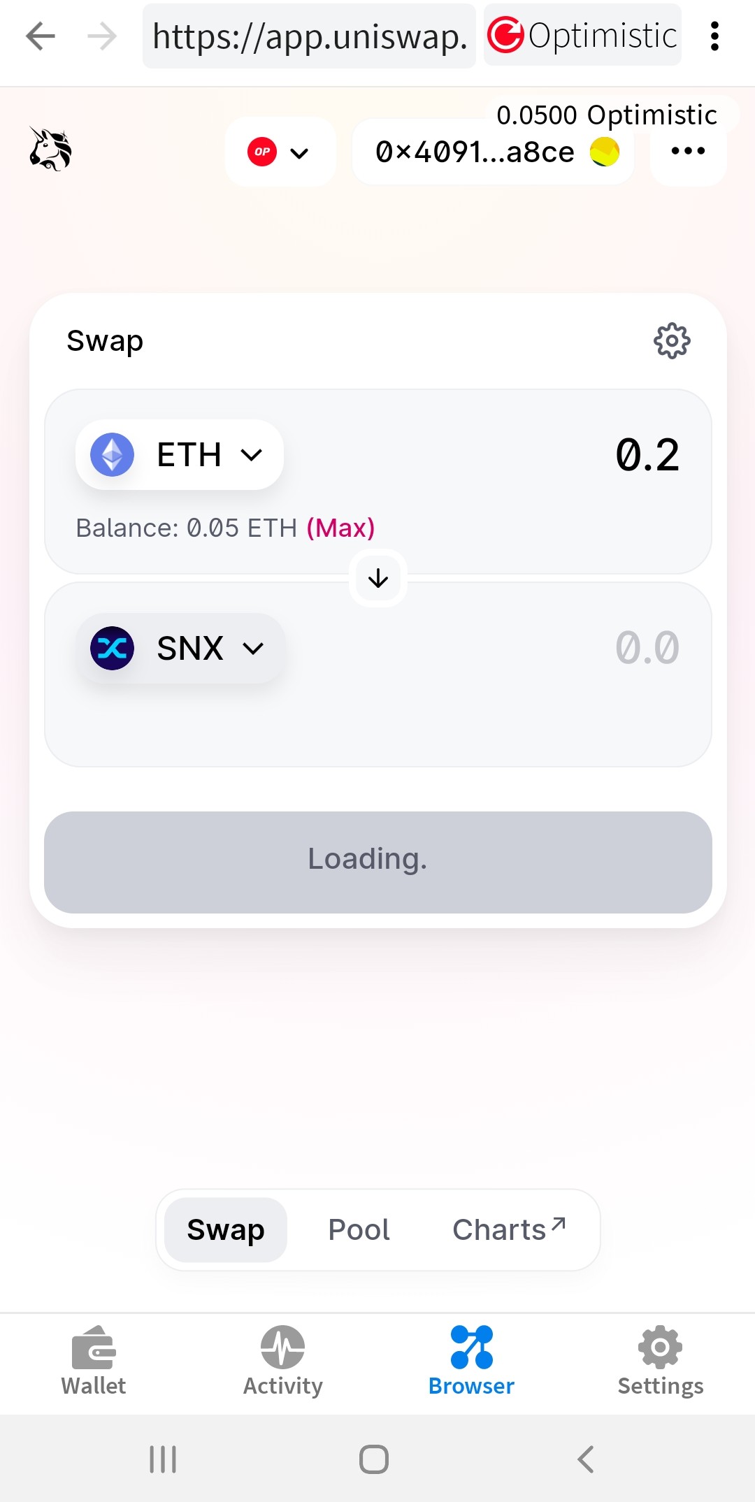 Optimistic Ethereum not working · Issue #1930 · AlphaWallet/alpha-wallet-android · GitHub