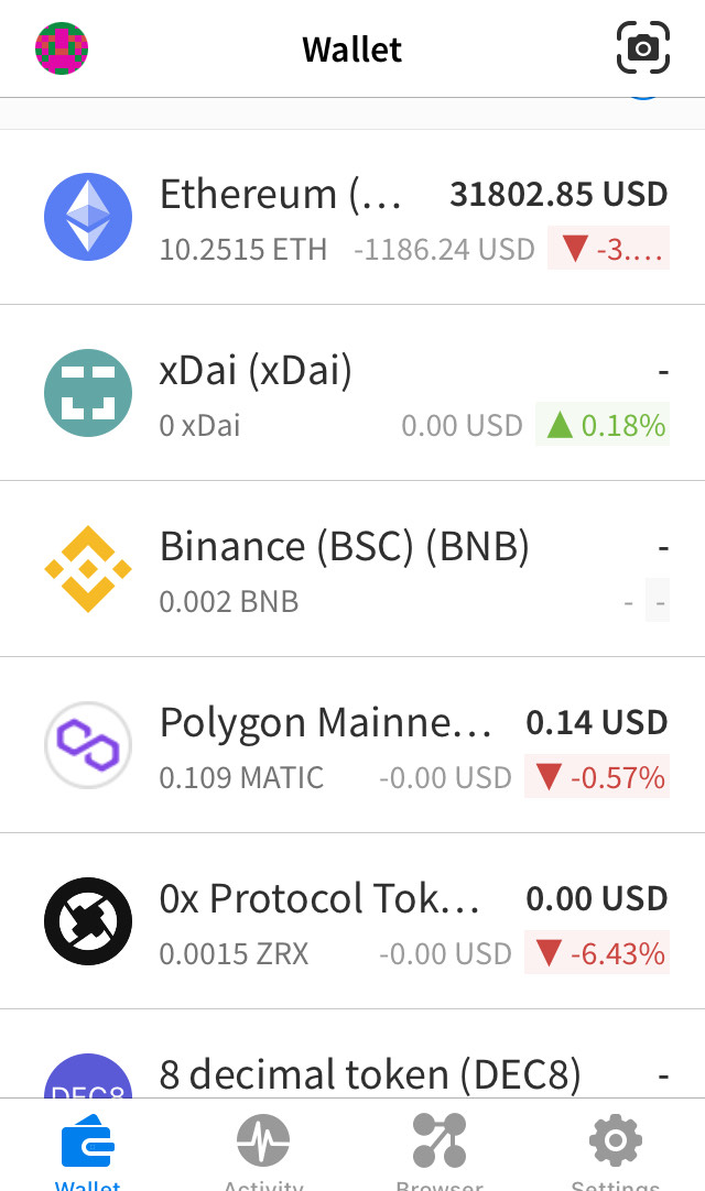 Not detecting balances and transfer history on Ethereum Mainnet · Issue #1970 · AlphaWallet ...