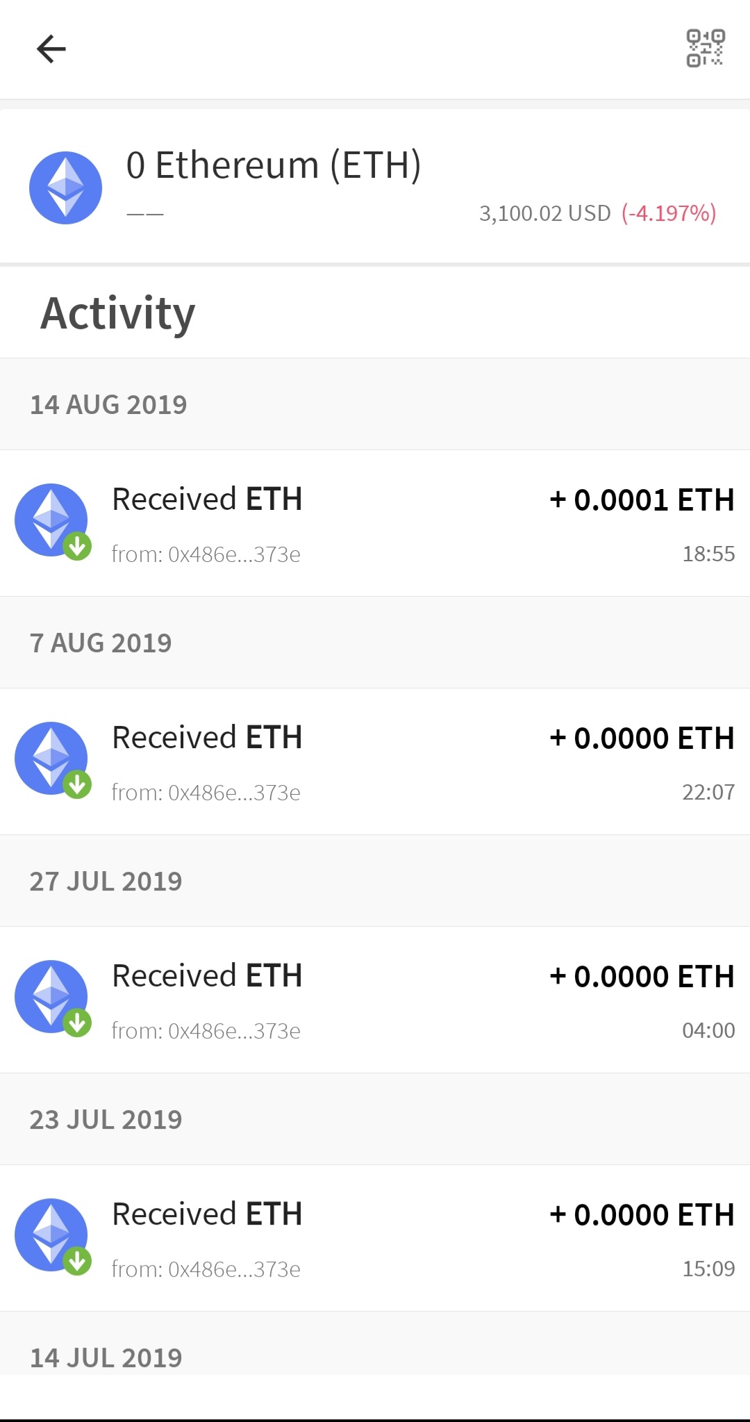 Not detecting balances and transfer history on Ethereum Mainnet · Issue #1970 · AlphaWallet ...