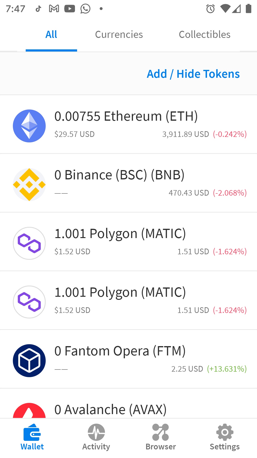Add a remove option for custom (or default) RPC networks · Issue #2161 · AlphaWallet/alpha ...