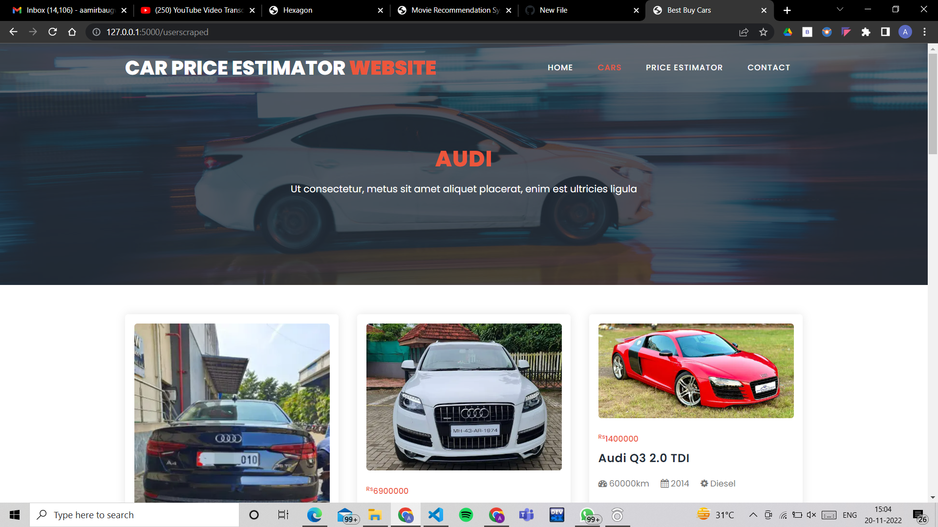 GitHub - Aamir2709/BestBuyCars: This project aims to determine the ...