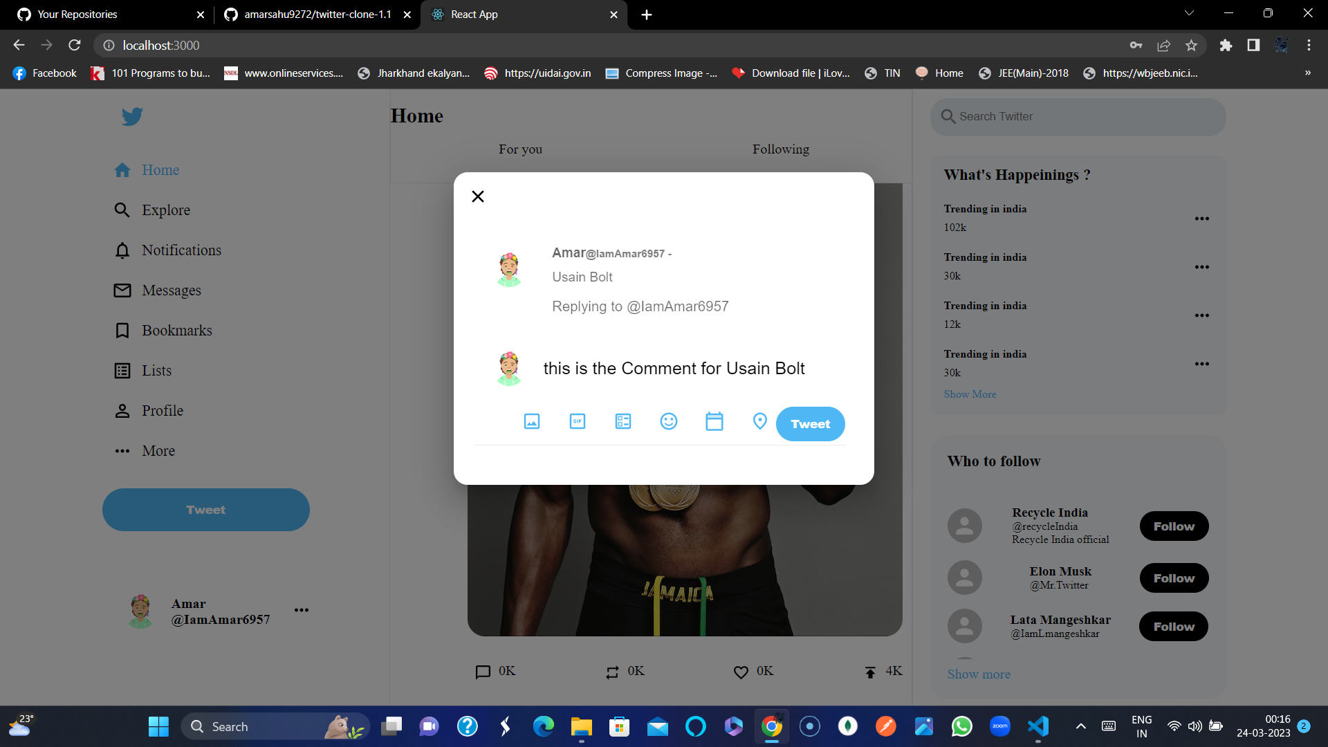 GitHub - amarsahu9272/twitter-clone-1.1