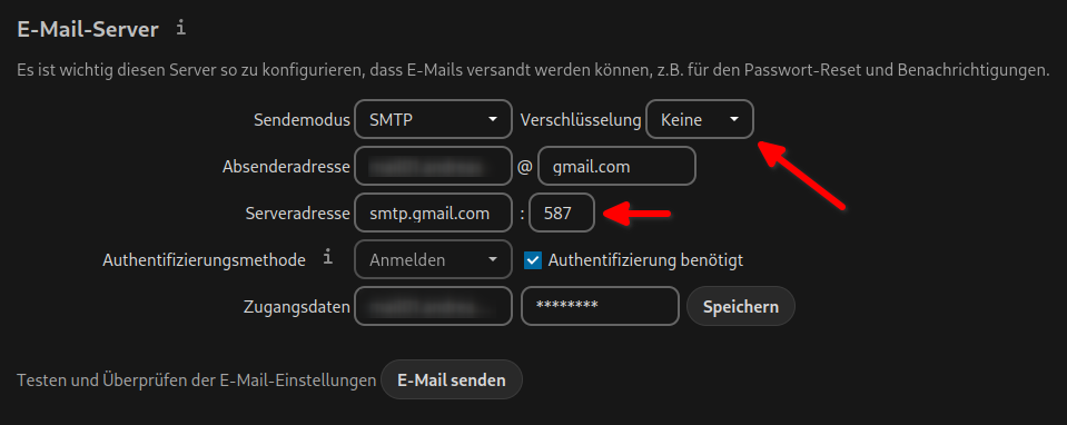 [Bug]: NEXTCLOUD 26 Email Setup no Test successfully · Issue #37329 ...