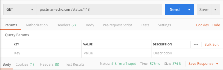 Incorrect status code name for HTTP 418 · Issue #7969 · postmanlabs ...