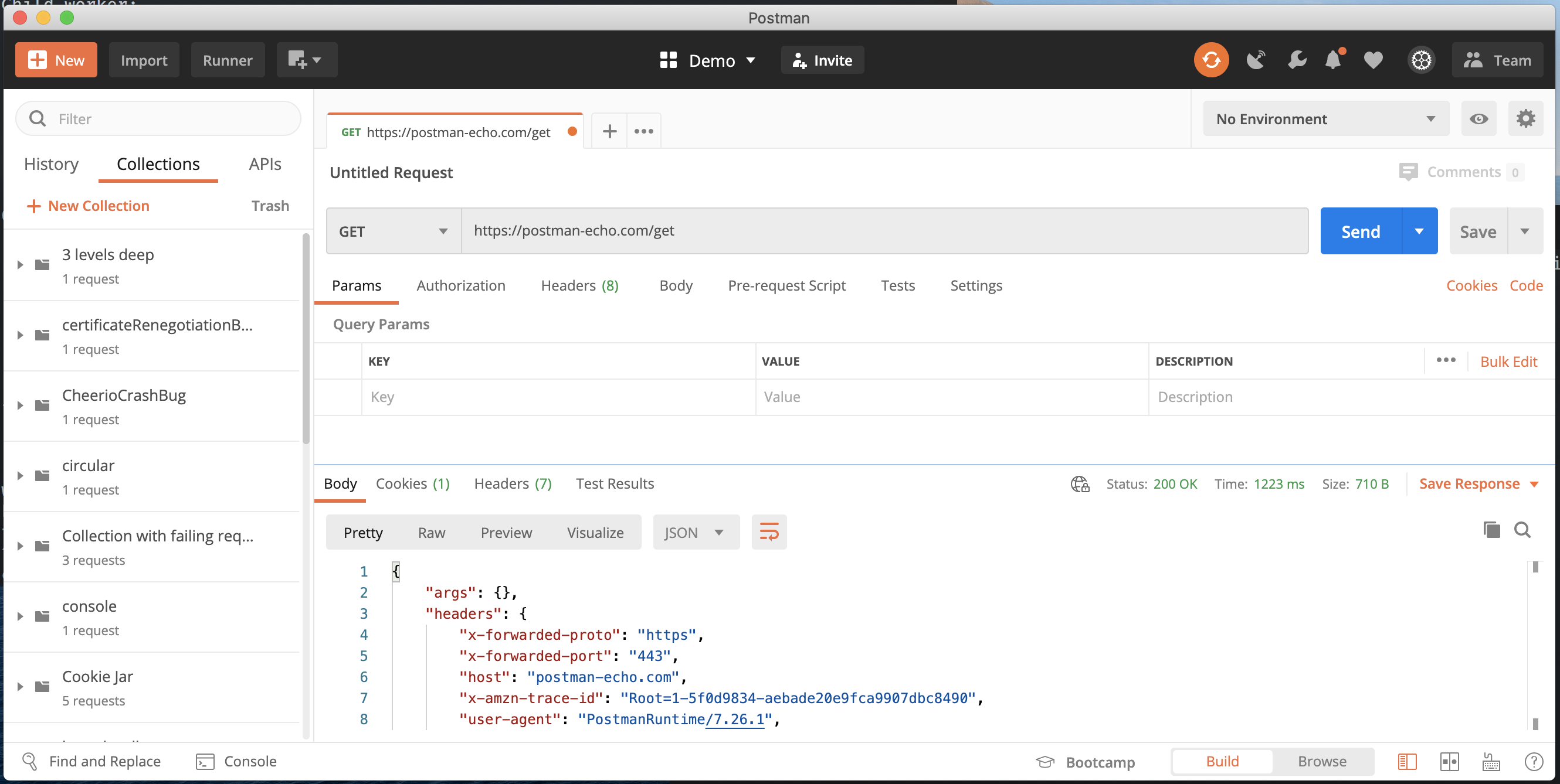 Need All menus of request and response in single Line · Issue #8806 ...