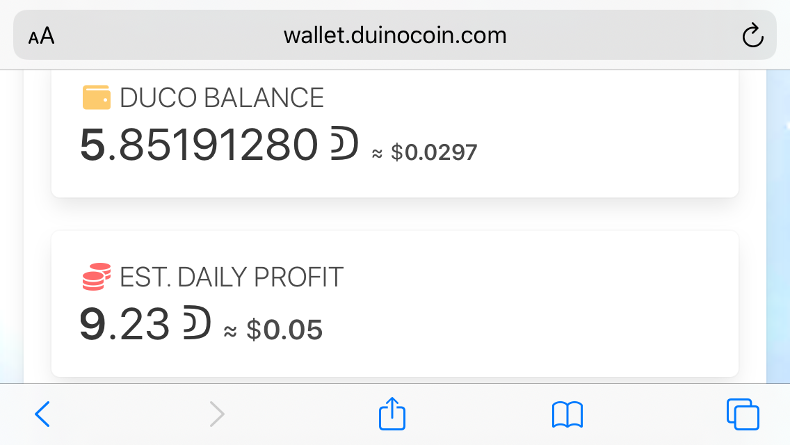 High estimate, low income · Issue #524 · revoxhere/duino-coin · GitHub