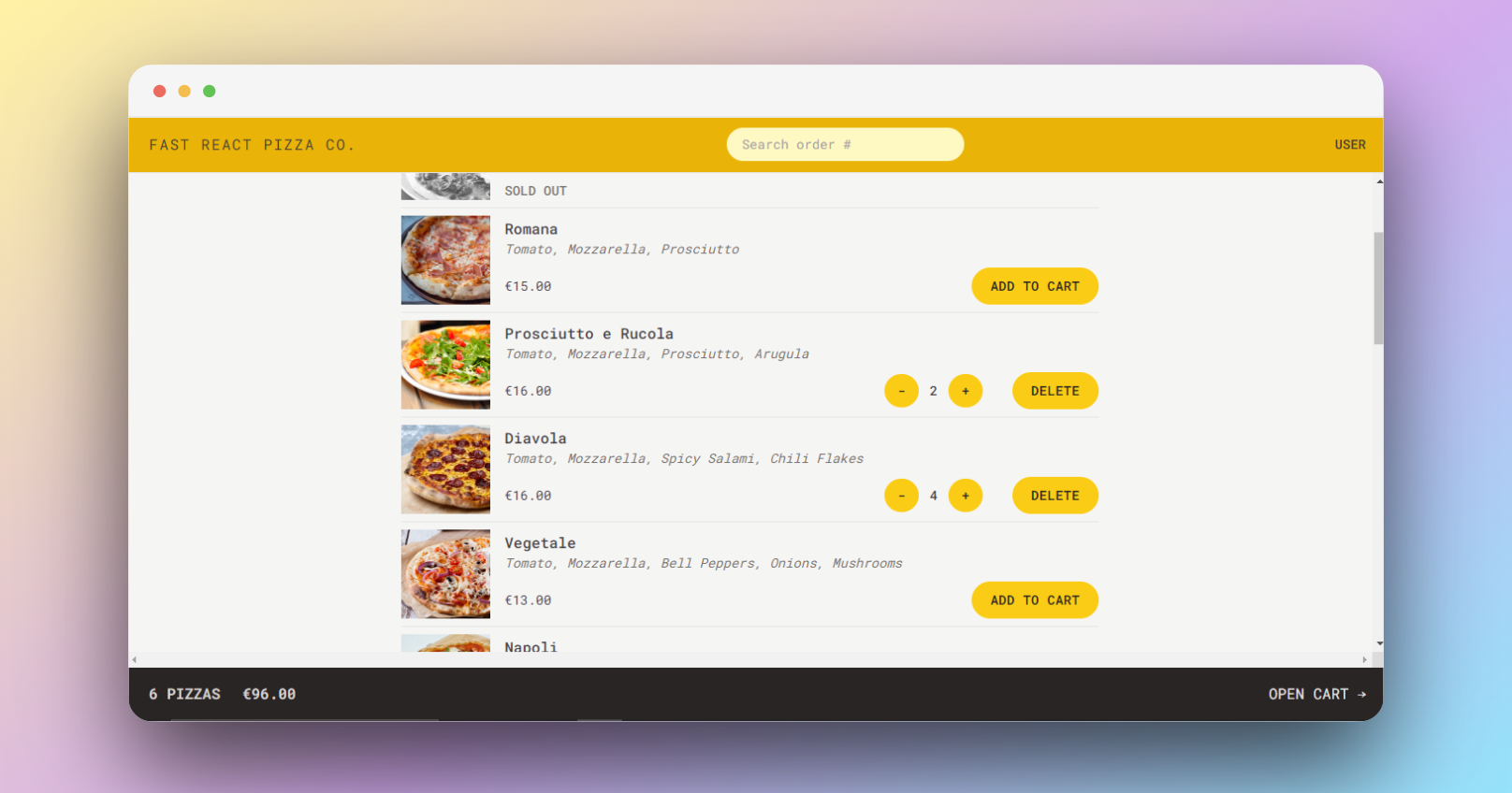 GitHub - V0ORA/Fast-pizza: Live preview